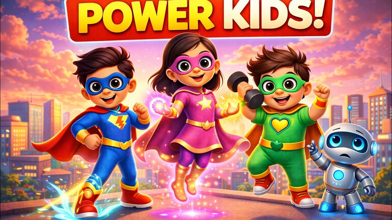 Power Kids vs Gadbad Robot 🤖 | Kids Superhero Cartoon - YouTube