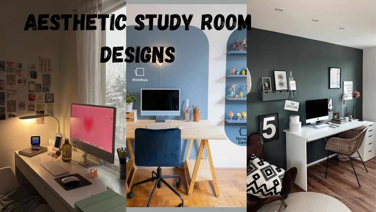 Top Best 50 Amazing and Aesthetic Study Room Designs - YouTube