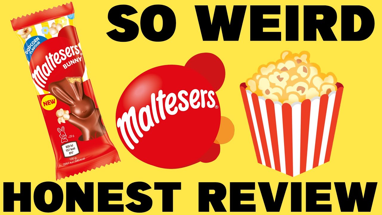 Maltesers Popcorn Bunny Review - YouTube