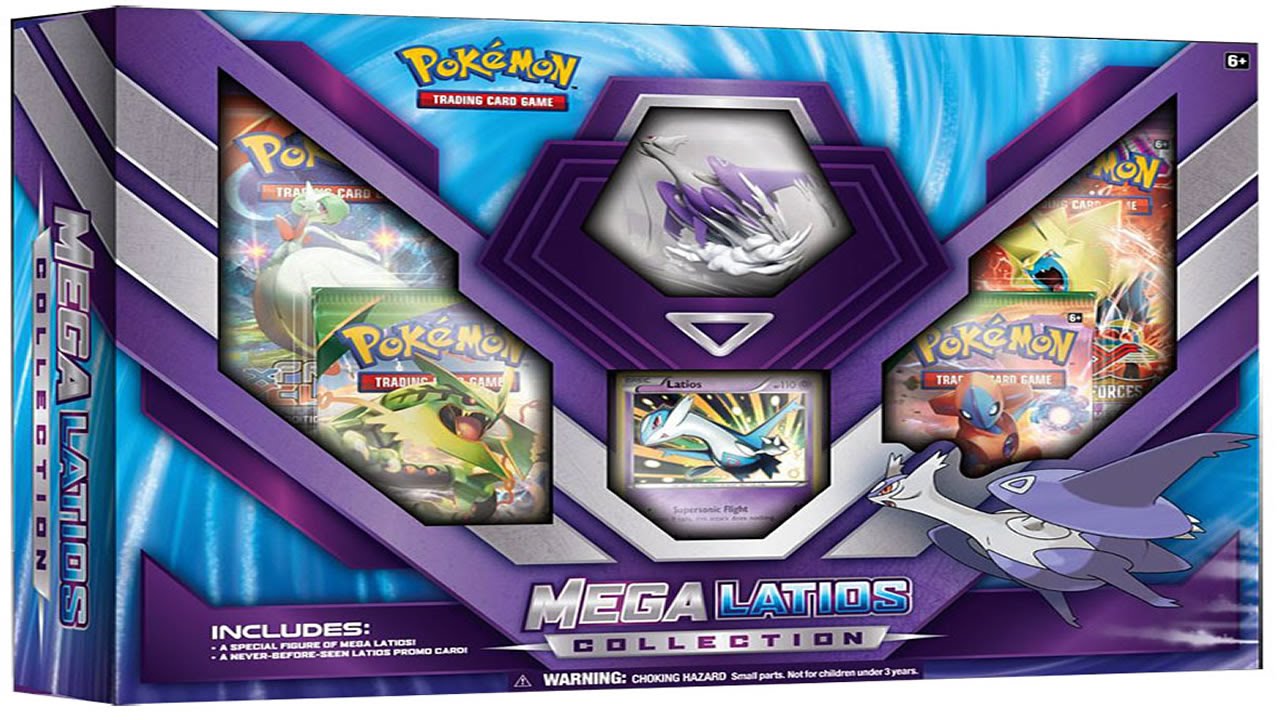 Pokemon TCG Mega Latios Collection Box Opening - YouTube
