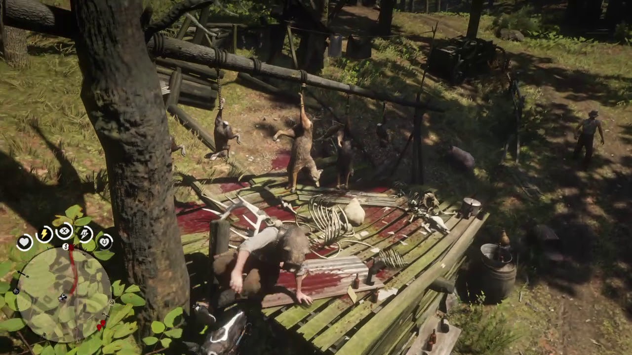 Red Dead Redemption 2 - Arthur Offers Himself To Butcher's Creek - YouTube