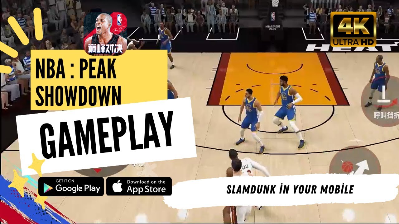 NBA: Peak Showdown Mobile - Gameplay UltraGraphics 4K Android, IOS ...