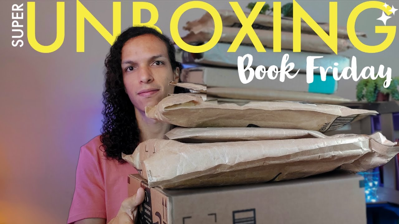 SUPER UNBOXING DE LIVROS | Book Friday - Amazon promoções (Agosto 2022 ...