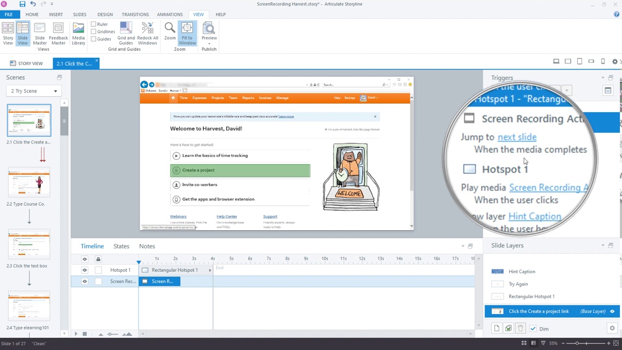 Articulate Storyline 360: Remove Confidential Information in Screen ...