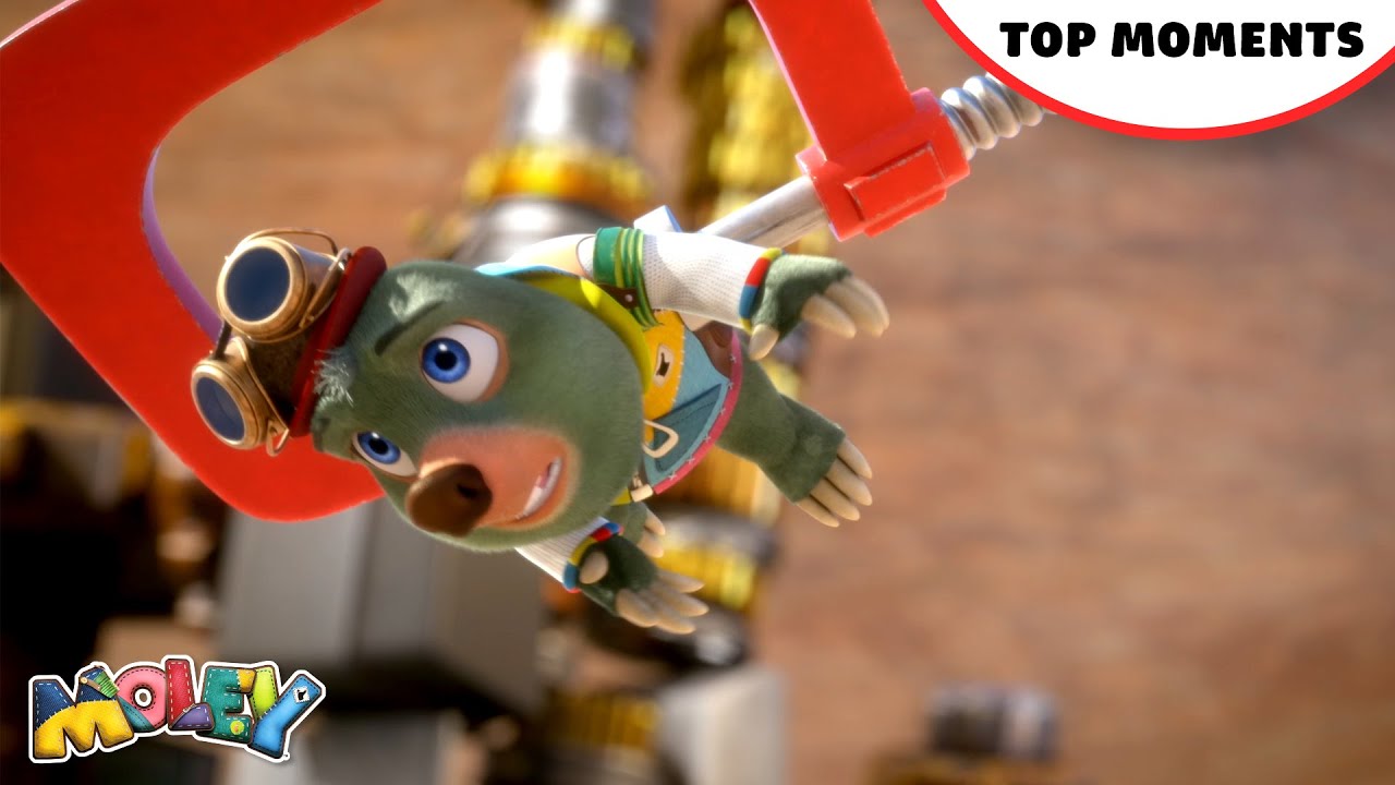 Moley and Dotty Make Mishmosh Feel Better | Best of Moley | Moley - YouTube