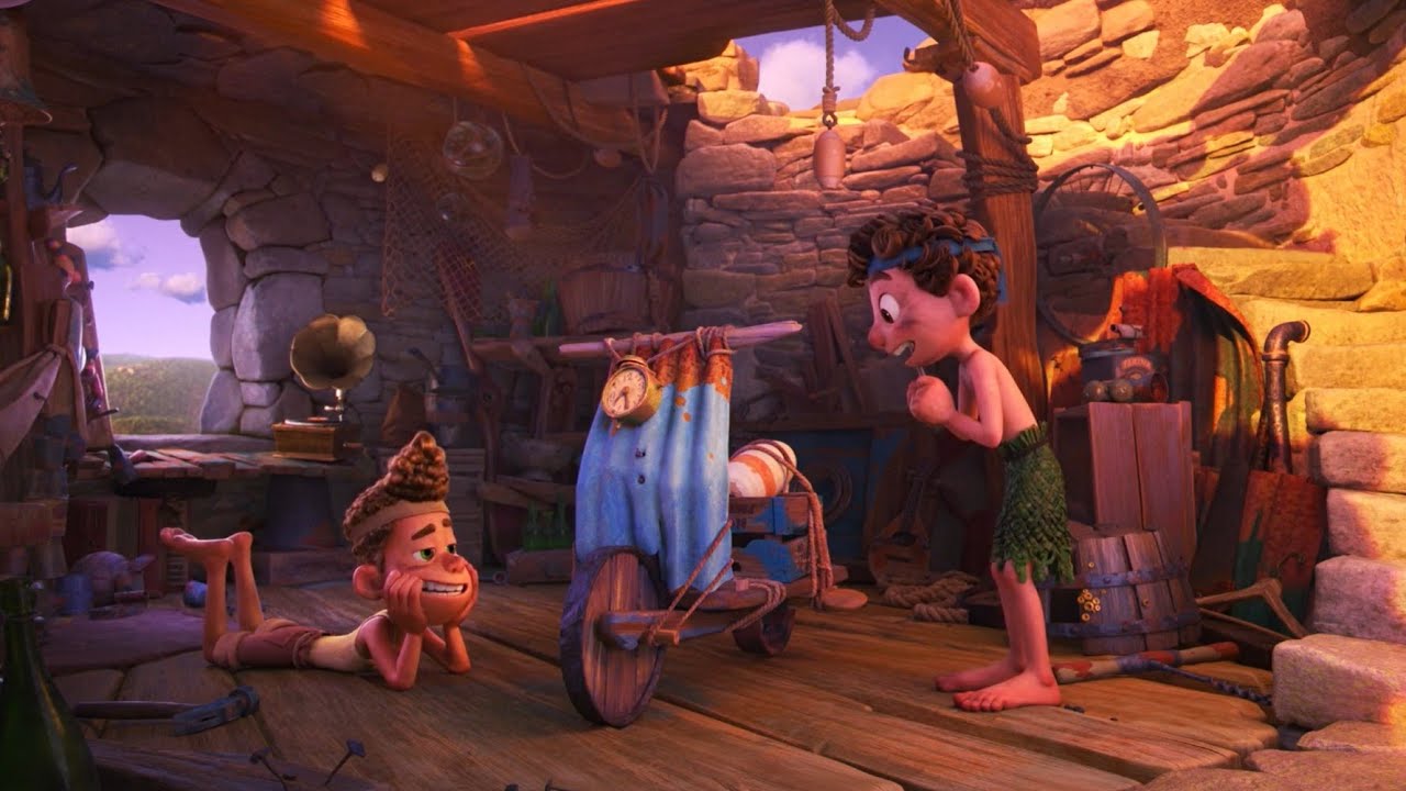 Luca (2021) - Luca and Alberto making Vespa. - YouTube