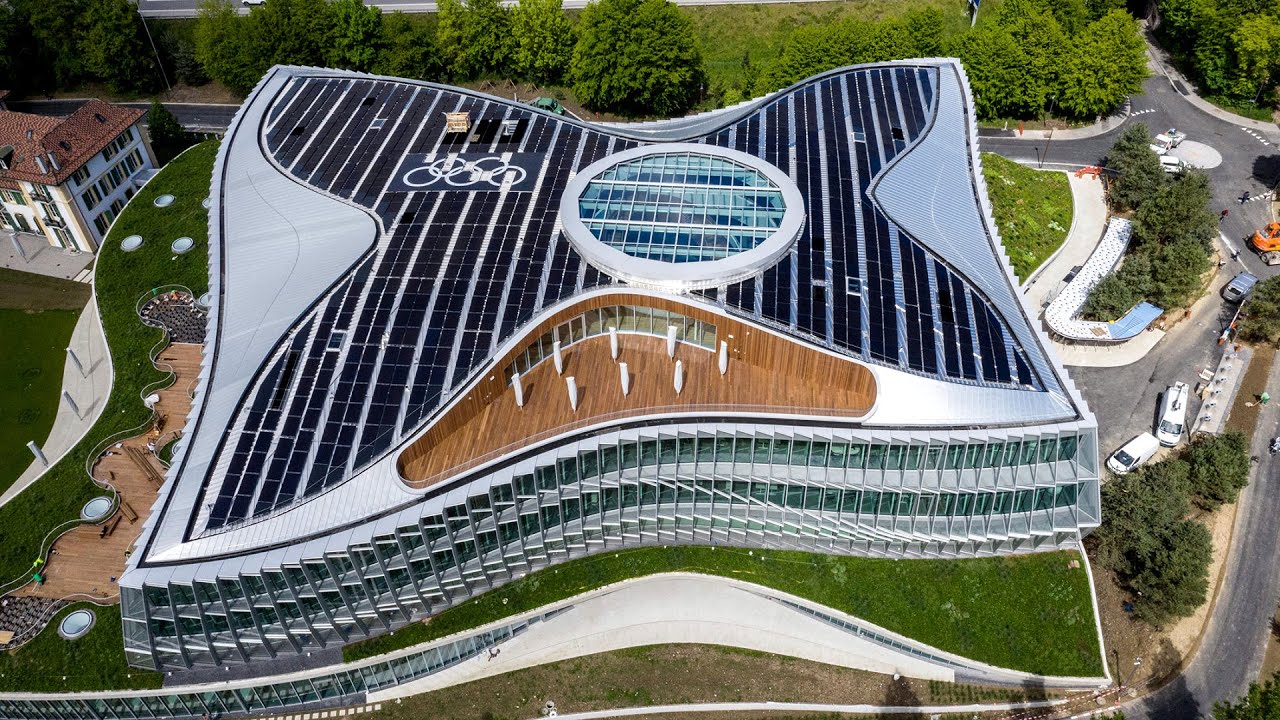 Olympic House di Losanna - Olympic House in Lausanne | NECE - YouTube