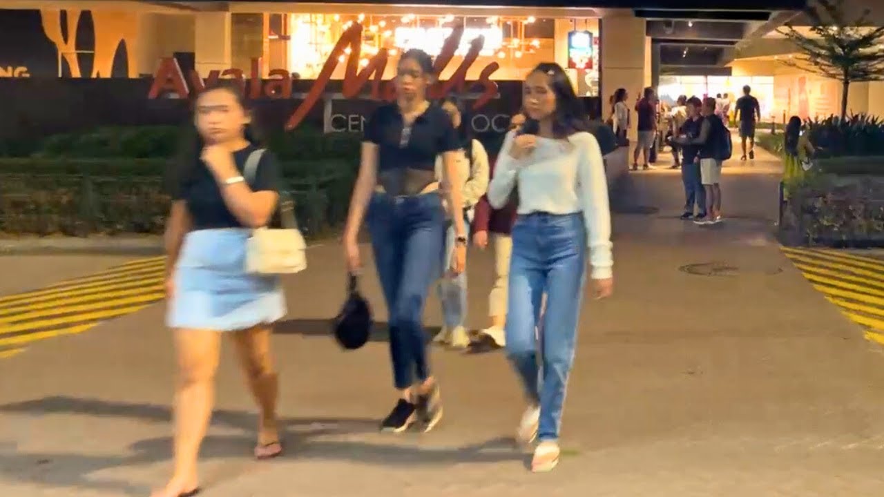 [4K CEBU 🇵🇭] CEBU NIGHTLIFE | IT PARK at night | #Philippines #cebu # ...