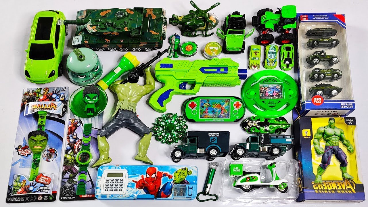 Latest Hulk Toys Collection🤑Rc Tank, Helicopter, Cars, Slime, Scooty ...