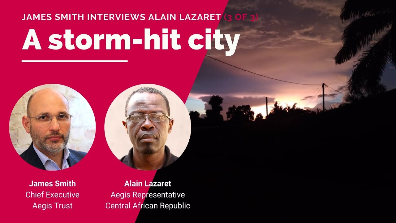 CAR interview 3 of 3 - A storm-hit city - YouTube