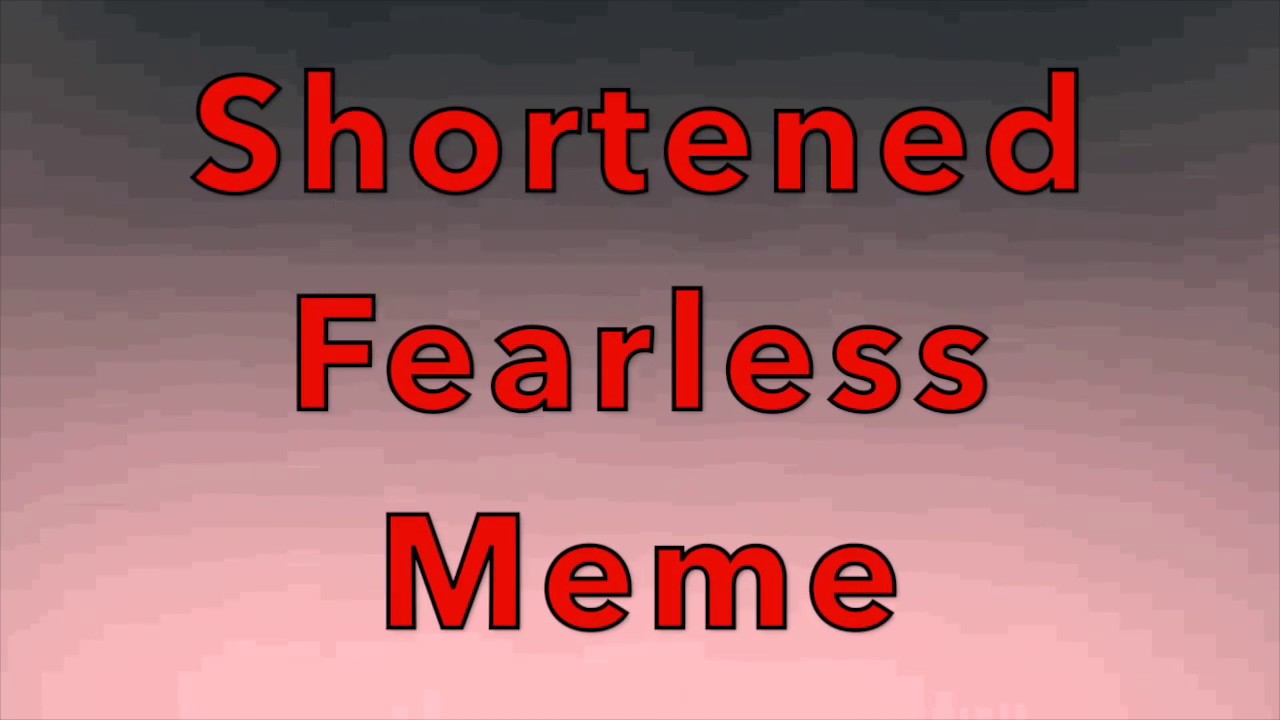 (Short) Fearless Animation Meme (Ft. my fursona, Cherry) - YouTube