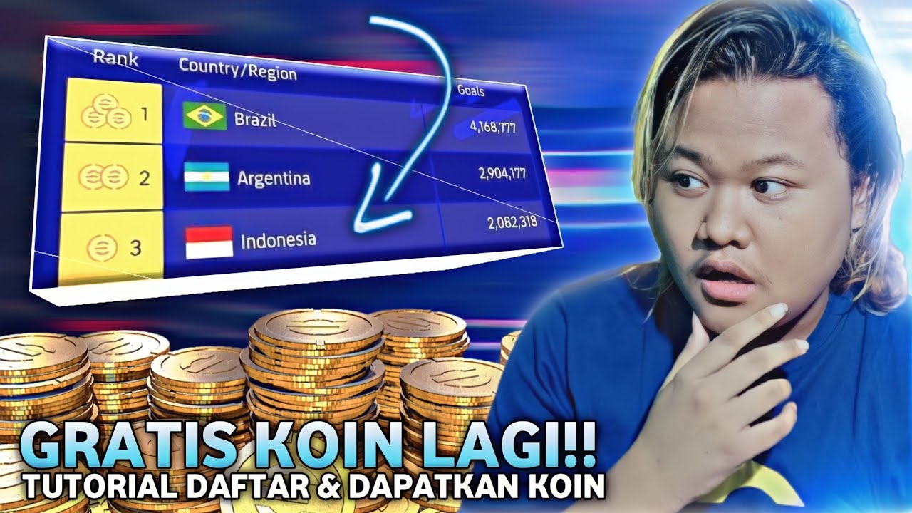 TUTORIAL DAPAT 1 MILIAR KOIN & CARA DAFTAR EVENTNYA UNTUK DUKUNG INDONESIA DI EFOOTBALL 2023 ...