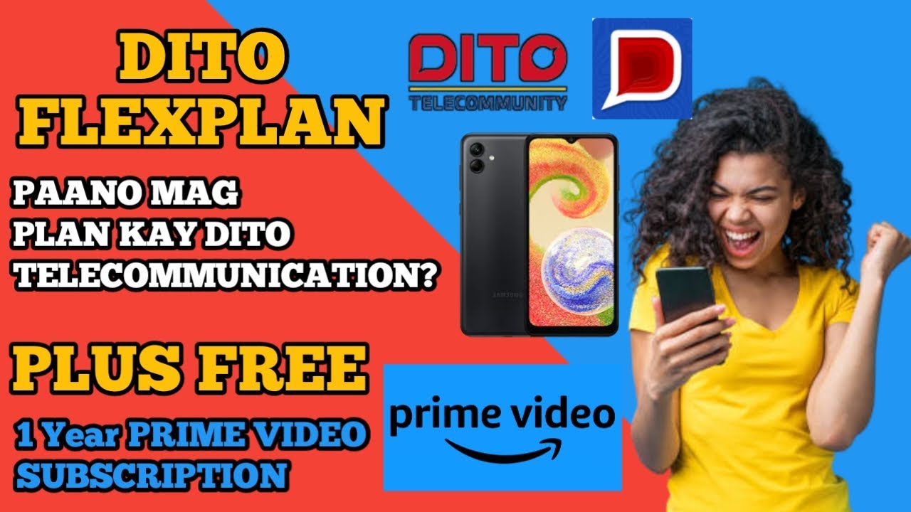 PAANO MAG PLAN KAY DITO TELECOMMUNICATION & FREE 1 YEAR SUBSCRIPTION ...
