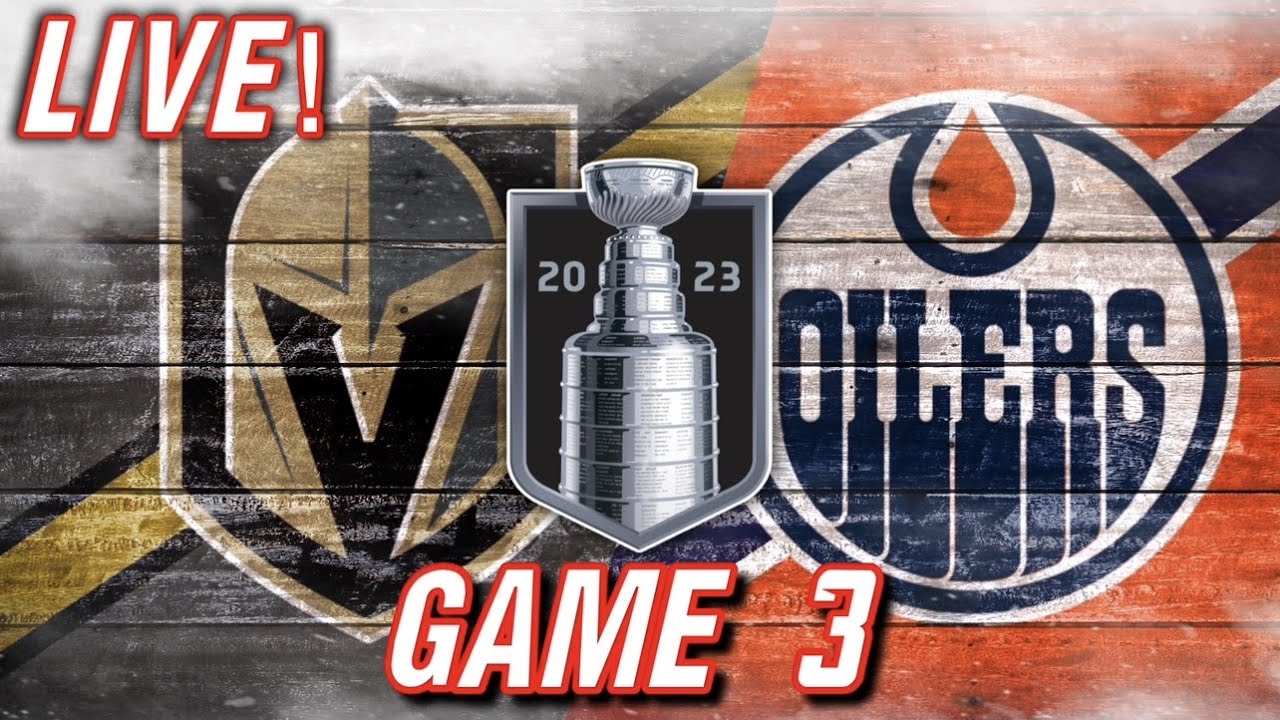 Vegas Golden Knights Vs Edmonton Oilers GAME 3 LIVE 5/8/2023 - YouTube