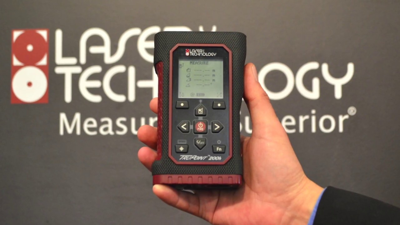 Laser Technology highlights TruPoint 200h at Intergeo 2017 - YouTube