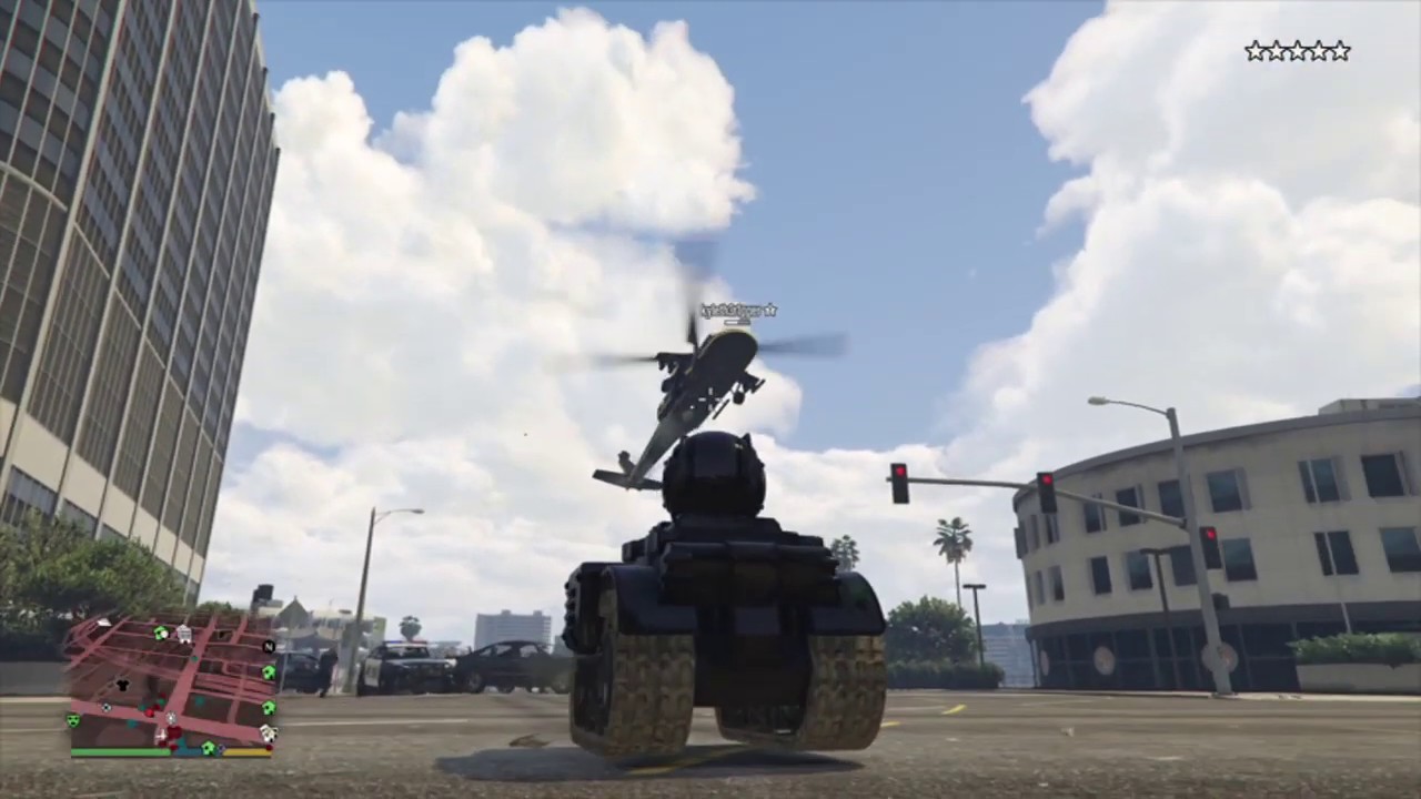 GTA 5 ONLINE RAMPAGE RC TANK - YouTube
