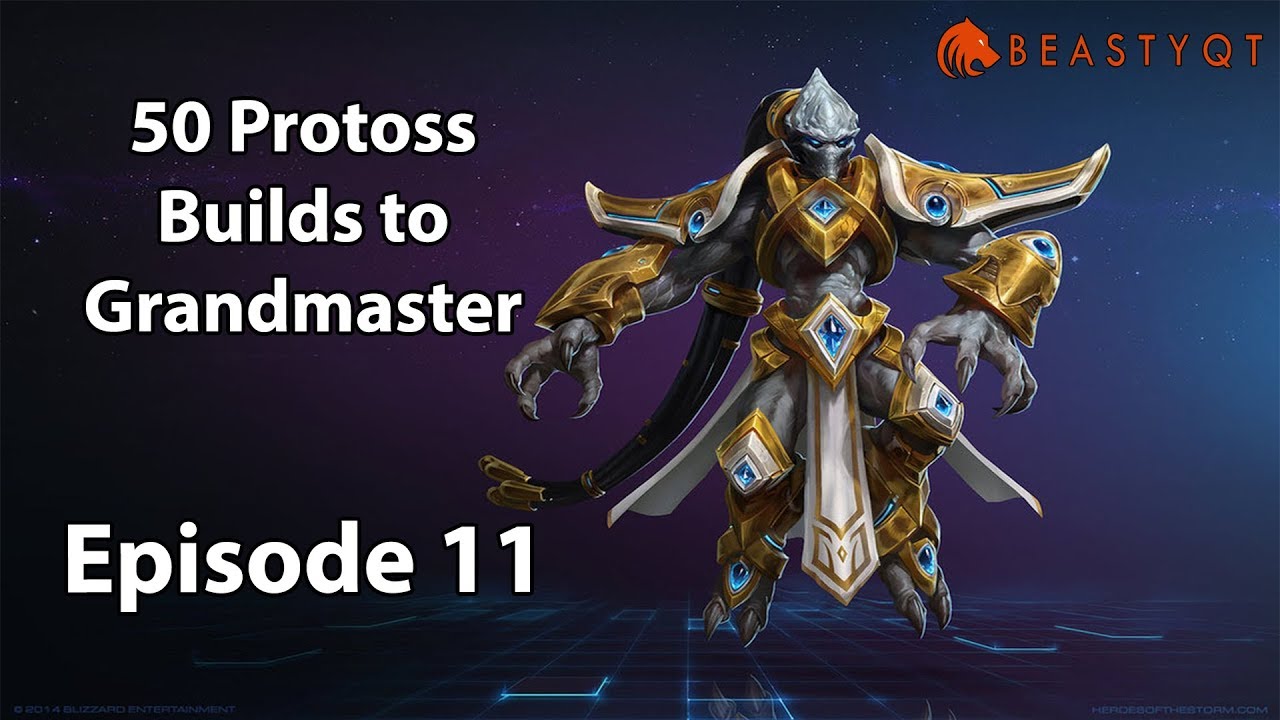 StarCraft 2: ONE BASE PROXY TEMPESTS?! - 50 Protoss Builds to ...