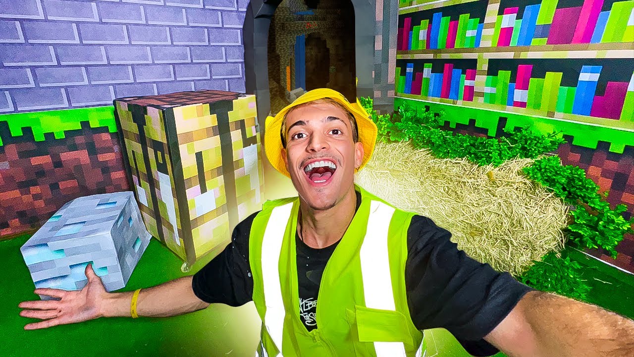 MEU ESCONDERIJO SECRETO DO MINECRAFT FOI DESTRUÍDO!! - YouTube