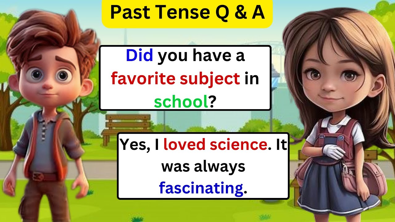 English Conversation Practice | Simple Past Tense | English Speaking ...