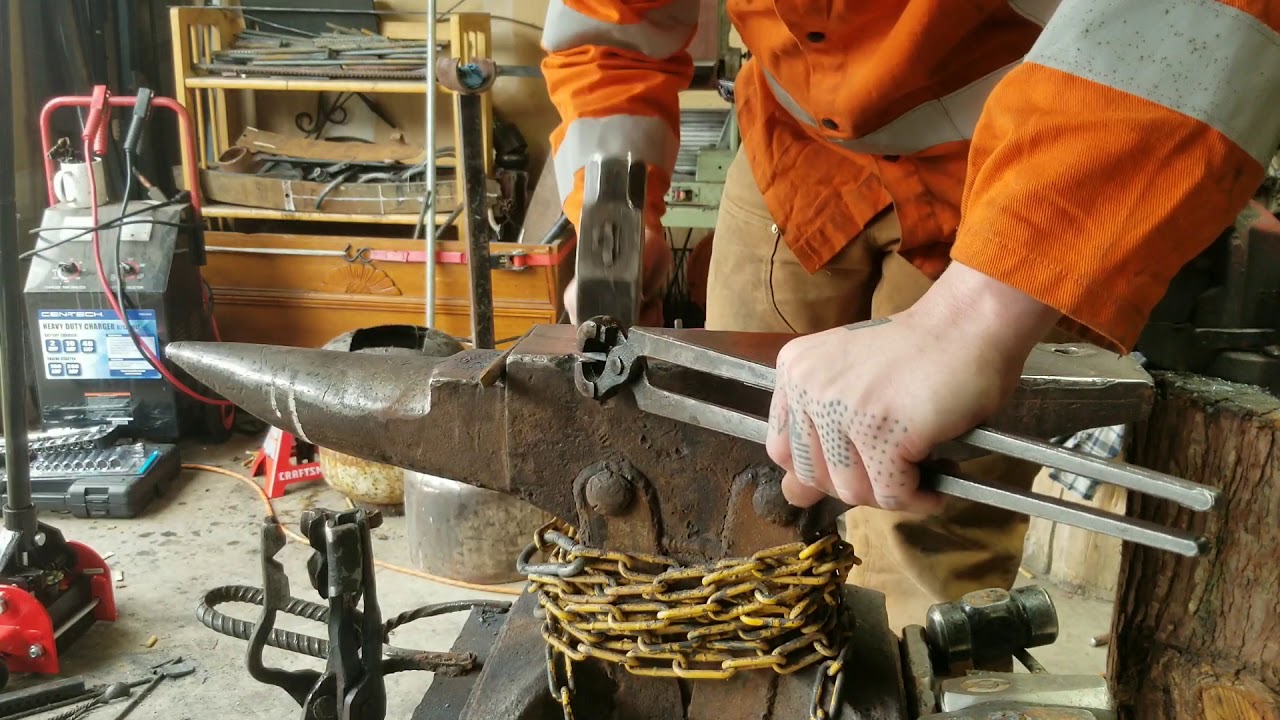 blacksmithing: how to forge a thor's hammer pendant, Mjolnir. #odin # ...