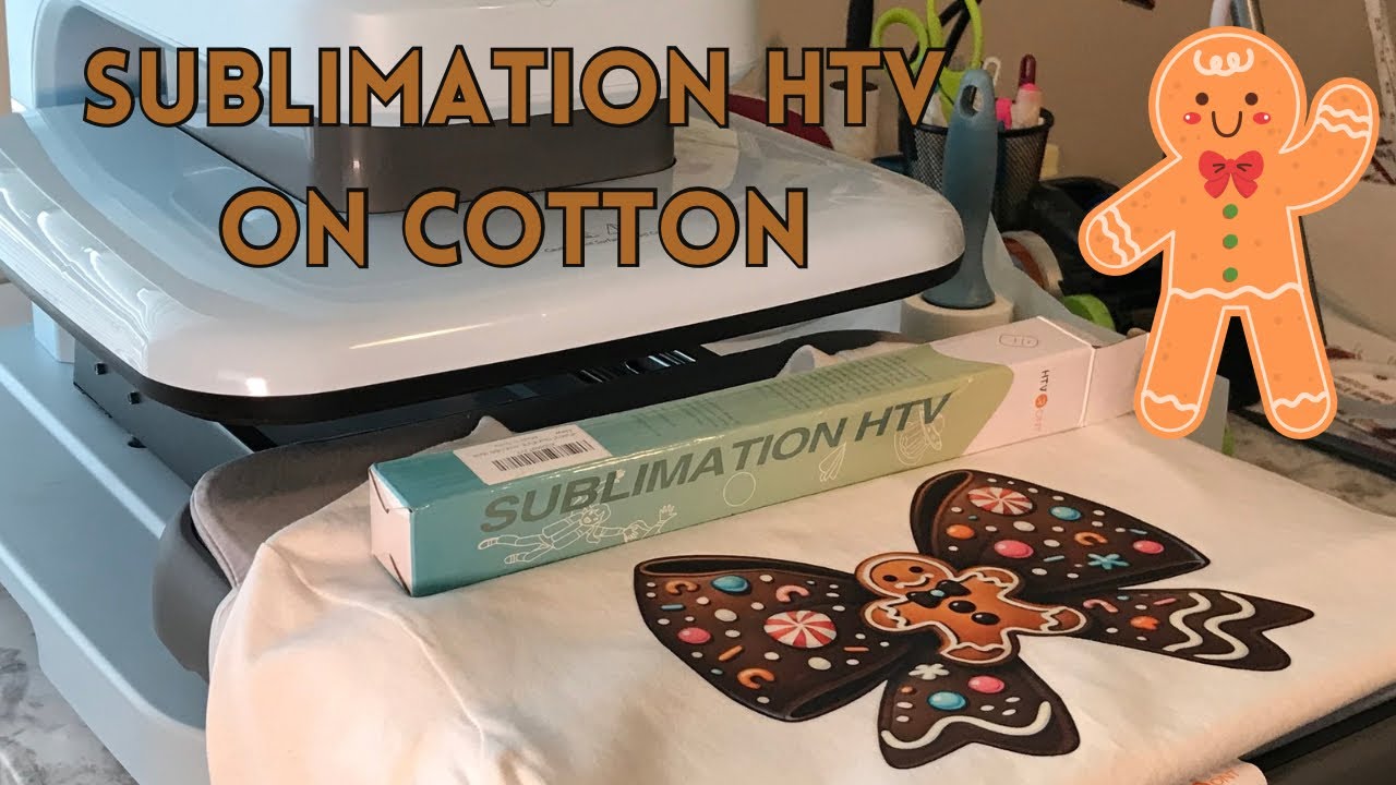 Sublimation HTV For Light Fabrics | HACK | Amazing Results - YouTube