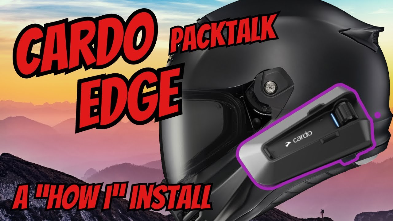 Cardo Edge Install. Make Riding your Harley Davidson more enjoyable. # ...