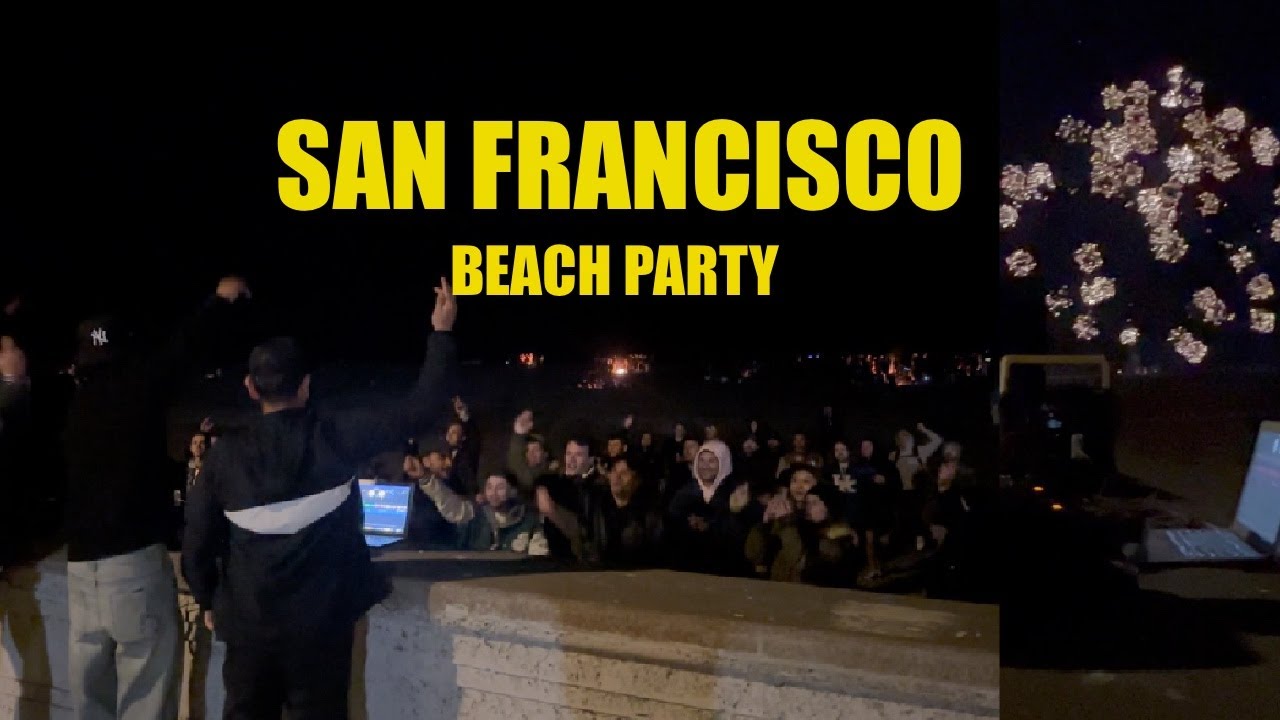 We threw a party at the beach (gone wrong) - YouTube