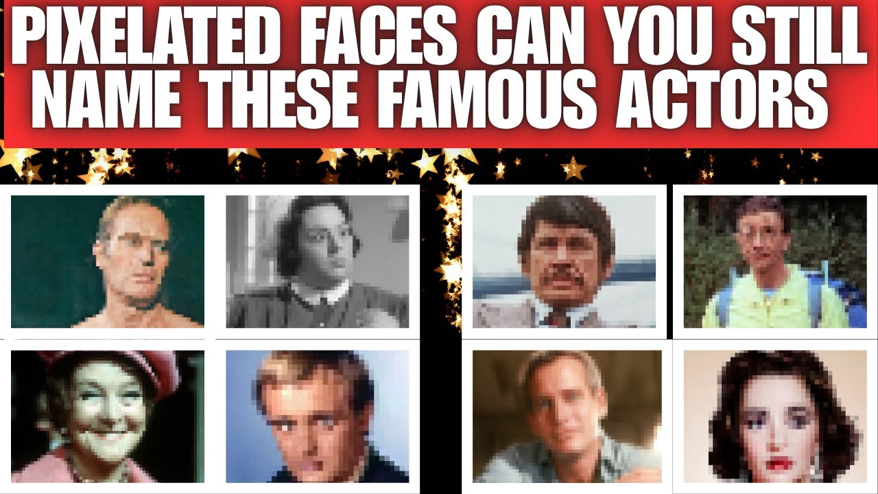 🎬 Pixelated Faces Can You Still Name These Famous Actors 🕵️‍♂️ [Quiz Mix Challenge] - YouTube