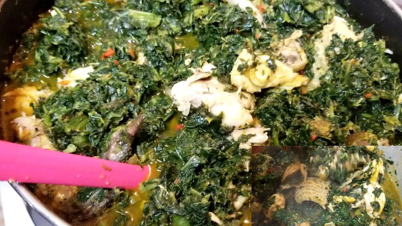 COOK WITH ME:This delicious Afang soup recipe:GUCHIES KITCHEN - YouTube