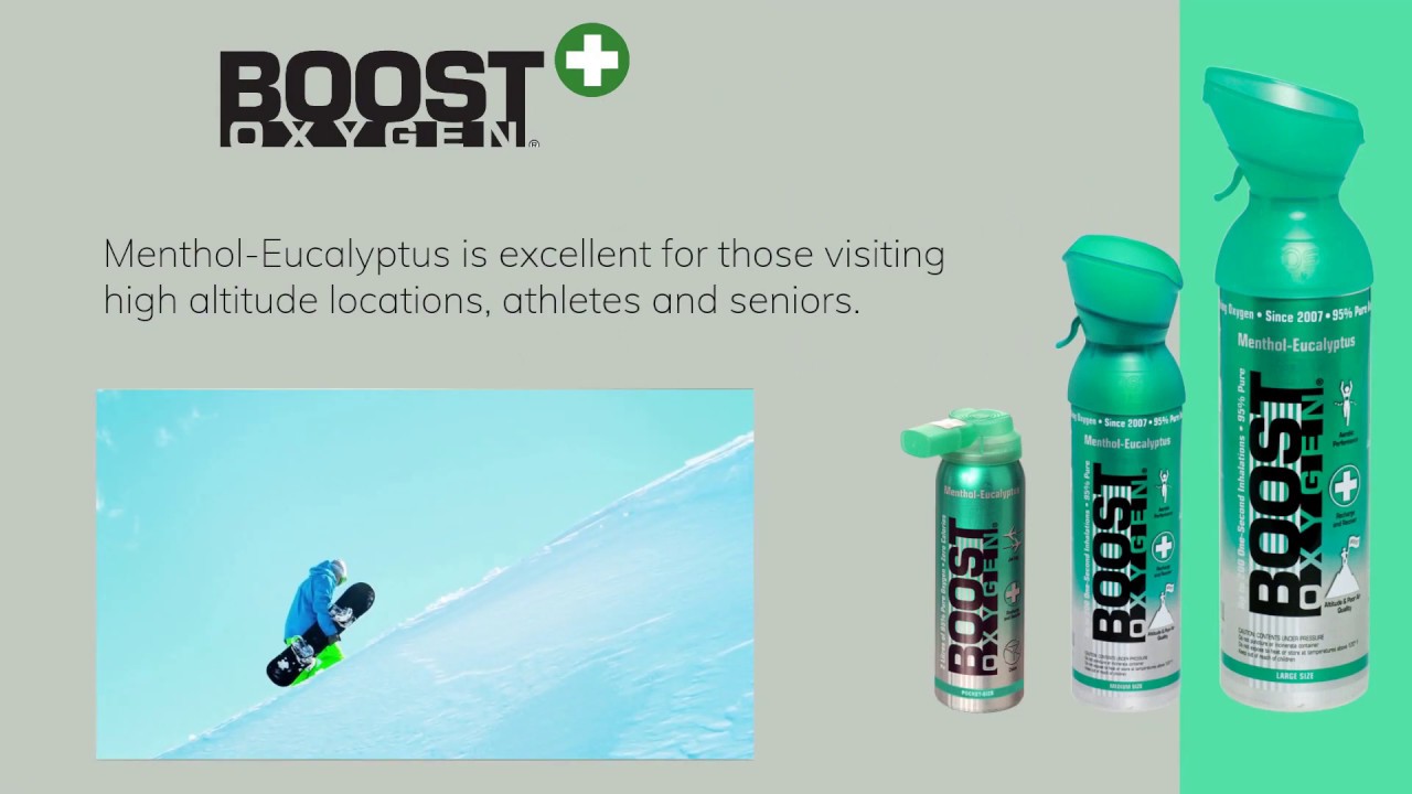 Boost Oxygen - Menthol-Eucalyptus - YouTube