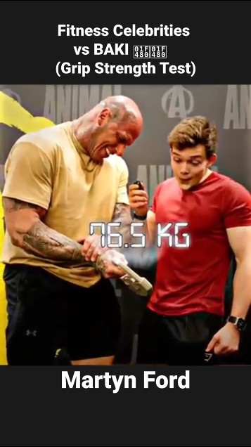 BAKI 💀💀 Street Weight Lifter Brakes the Grip Strength Machine 😯 # ...