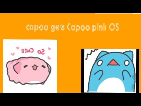 Capoo gets capoo pink OS - YouTube