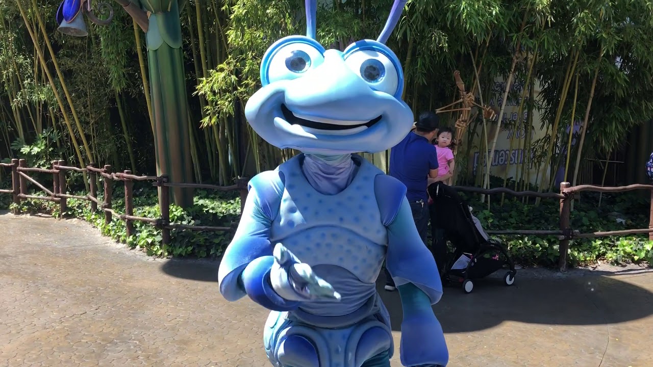 Flik - A Bug's Land - Disney California Adventure park - YouTube