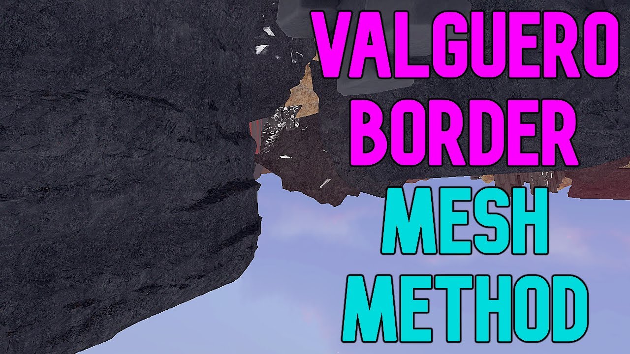 Ark Valguero Official Rat Holes & Border Mesh Base Locations for PvP ...