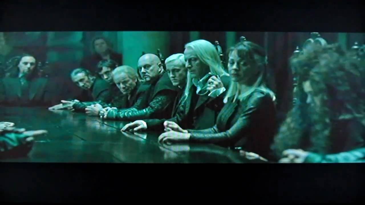 Bellatrix and The Malfoys - Deathly Hallows Part 1 - YouTube