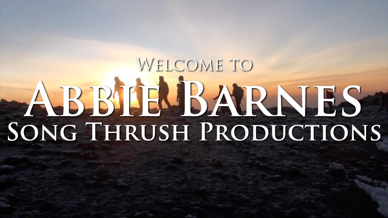 Welcome to Abbie Barnes | Song Thrush Productions - YouTube