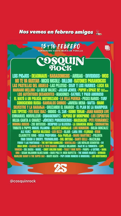 AIRBAG formará parte de Cosquin Rock 2025! - YouTube