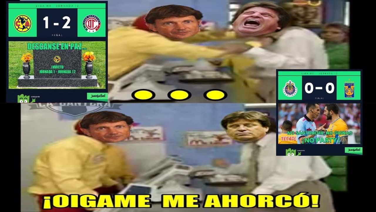 MEMES AHORCADA CRISTANTE A MIGUEL HERRERA Expulsan AMERICA PIERDE ...