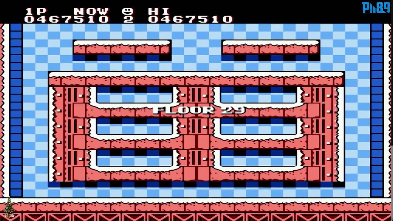 Snow Bros - NES Gameplay Full Walkthrough [Nostalgia] (HD) - Merry ...