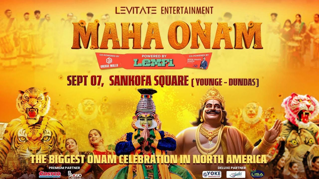 Maha Onam 2025 by Levitate Entertainment - YouTube