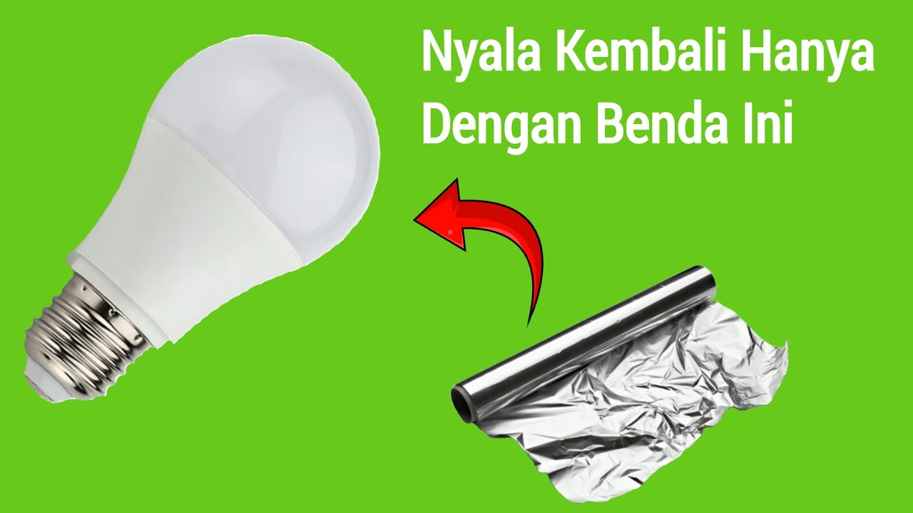 Trik jumper lampu led awet bertahun - YouTube
