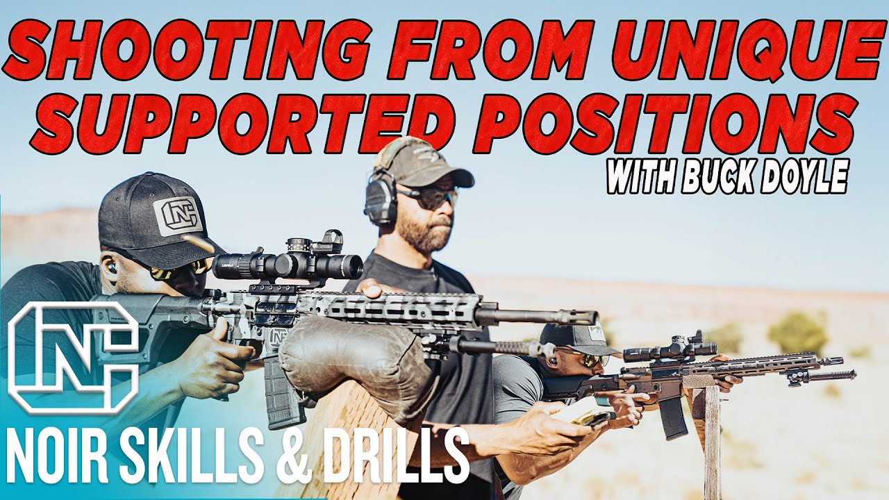 How To Shoot From Unique Supported Positions With Buck Doyle - YouTube