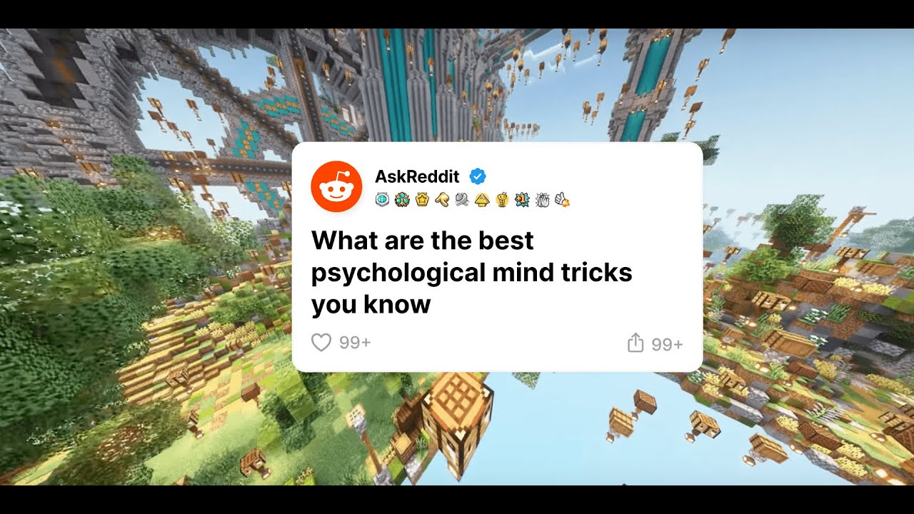 Reddit - What are the best psychological mind tricks you know - YouTube
