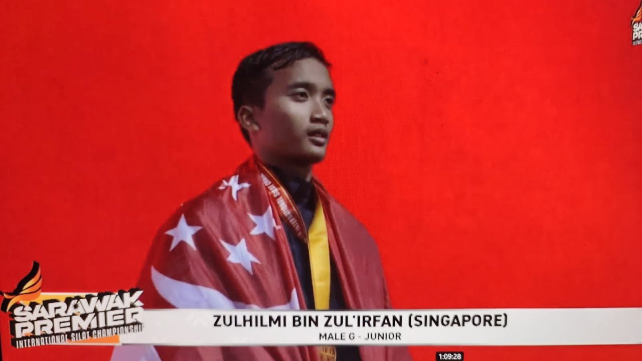 Zulhilmi's First International Silat Competition Gold Medal + Award ...
