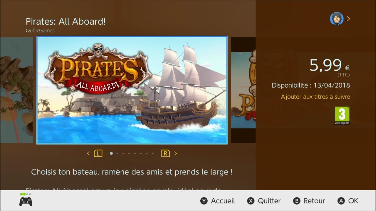 PIRATES All Aboard ! : trailer Nintendo Switch - YouTube