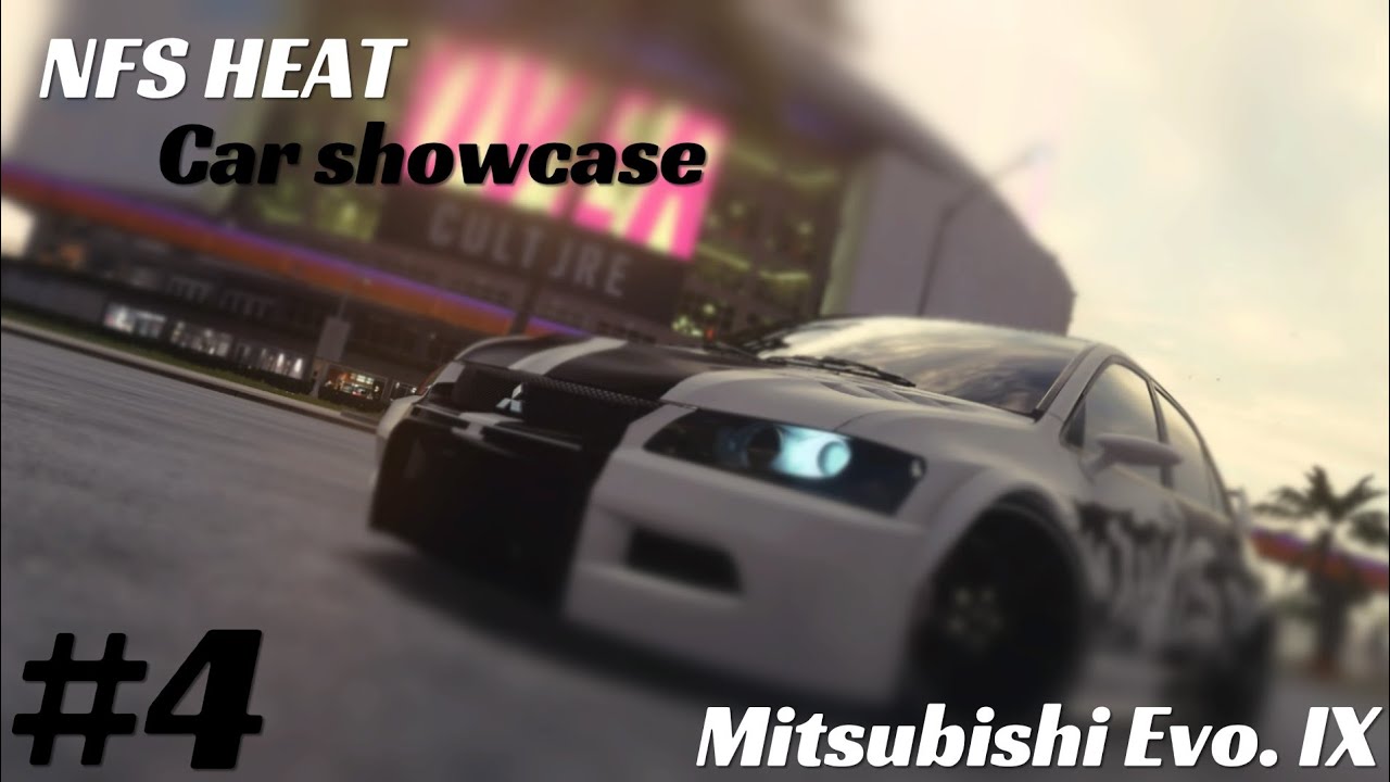 Mitsubishi Lancer Evolution IX || NFS HEAT Car Showcase #4 - YouTube