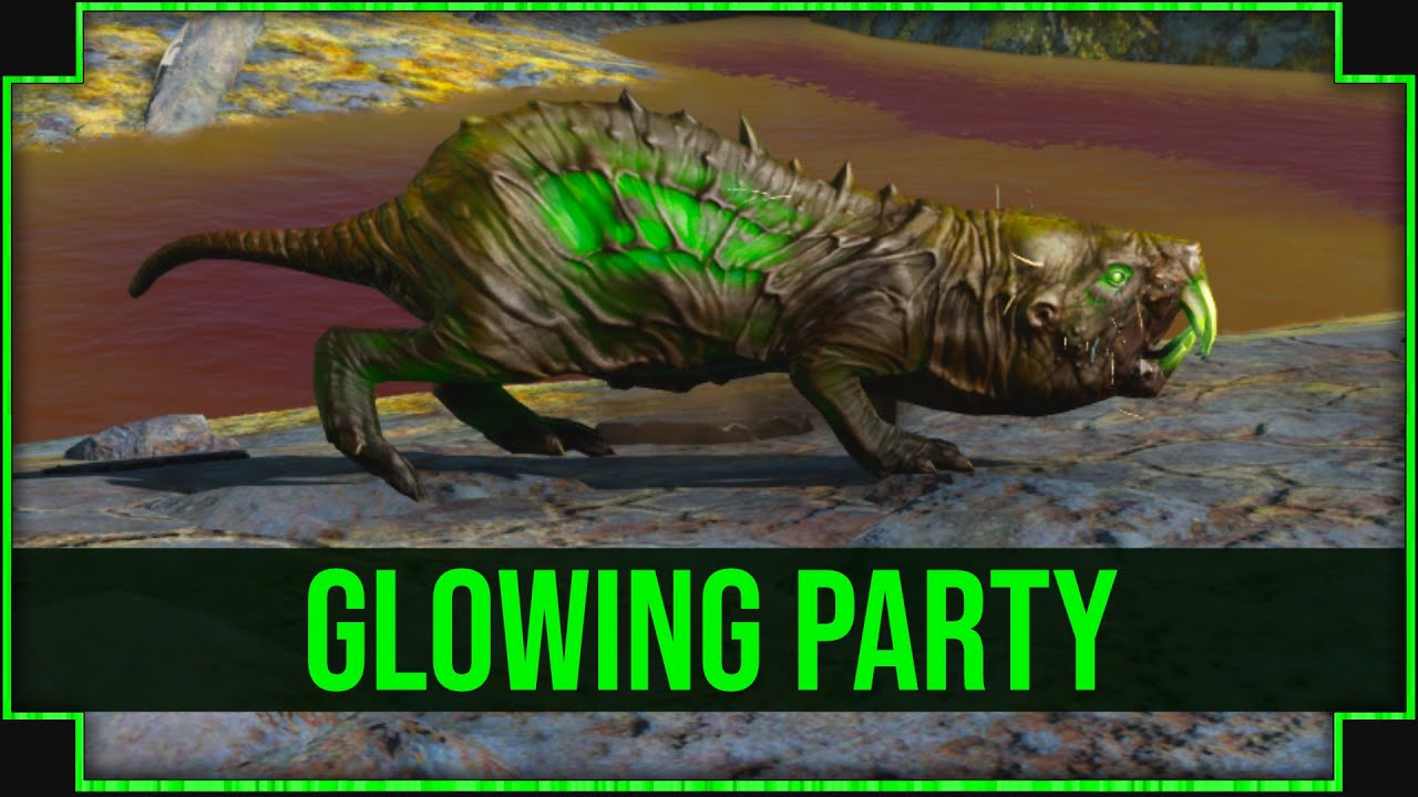 Glowing Party in Fallout 4 - Extreme Enemies Take Care! - YouTube
