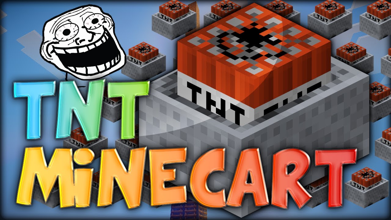TNT Minecarts went wrong!!! - YouTube