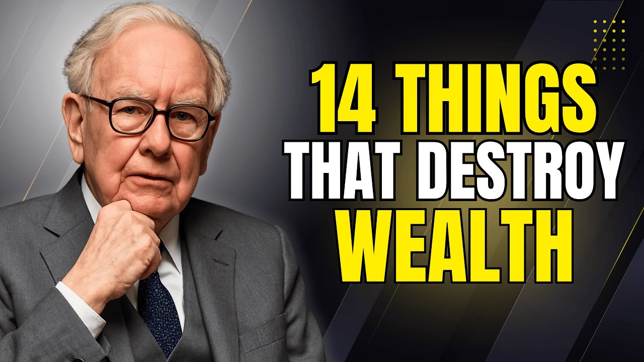 14 Expenses Destroy Wealth and Keep You From Getting Rich | Financial ...