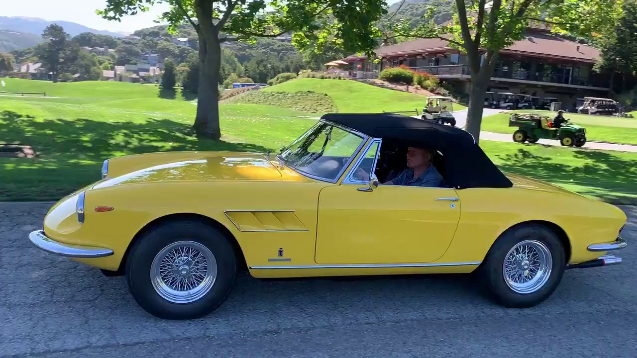 1967 Ferrari 330 GTS Spider Classiche Certified with Red Book - YouTube